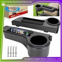 China Golf Cart Rear Seat Armrest With Cup Holder And Phone Holder for sale