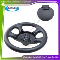 China High Quality Electric Golf Cart Parts, Detachable Steering Cover, Black Steering Wheel for sale