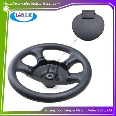 China High Quality Electric Golf Cart Parts, Detachable Steering Cover, Black Steering Wheel for sale