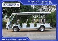 China 14 Seater Electric Sightseeing Bus , 72v Electric Shuttle Car  for Exhibition for sale
