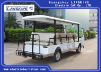 China 14 Seater Electric Sightseeing Bus , 72v Electric Shuttle Car  for Exhibition for sale