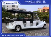 China Electric Powered 11 Person Classic Car Golf Carts With Cool Style Accessories Cover for sale