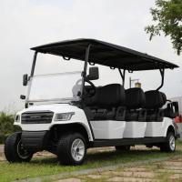 China 8 Seats Electric Golf Cart With 48V Battery And 30% Gradeability For Golf Courses And Tourist Resorts for sale