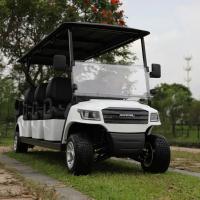 China 8 Seats Electric Golf Cart With 48V Battery And 30% Gradeability For Golf Courses And Tourist Resorts for sale