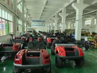 China 6 Seater Electric Golf Car With 70-80km Range Robotic Welding Chassis And Hydraulic Brake System for sale