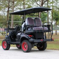 China New Model Electric Golf Cart with 14-inch Wheels Q235 Chassis and 10-inch Display for Comfort Driving for sale