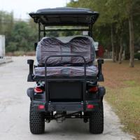 China New Model Electric Golf Cart with 14-inch Wheels Q235 Chassis and 10-inch Display for Comfort Driving for sale