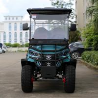 China Luxury 6 Seater Electric Golf Cart with 72V/48V Lithium Battery 40km/h Max Speed and 80km Range for sale