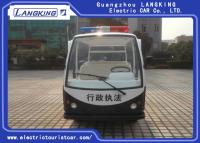 China 4 Seater Electric Patrol Car For Security Cruise Car With Caution Light for Resort for sale