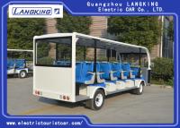 China 23 Plastic Seater Electric Shuttle Vehicles 5300×1730×2250mm Low Noise for sale