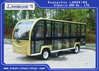 China 18 Person Electric Shuttle Bus For Kid Tourist / Electric Passenger Carts for sale
