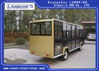China 18 Person Electric Shuttle Bus For Kid Tourist / Electric Passenger Carts for sale