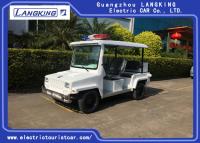 China 4 Seater Electric Golf Cart Patrol Car For Security Cruise Car With Caution Light for sale