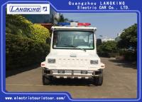 China 4 Seater Electric Golf Cart Patrol Car For Security Cruise Car With Caution Light for sale