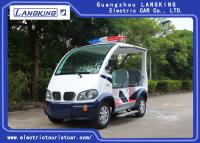 China 4 Seater Electric Golf Cart , Electric Security Carts Maintenance Free Battery Powered for sale