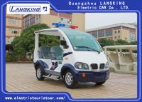 China 4 Seater Electric Golf Cart , Electric Security Carts Maintenance Free Battery Powered for sale