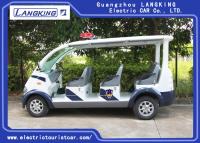 China Street Road Legal Electric Patrol Vehicles 8 Passengers Environmental Friendly for sale