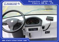 China 11 Seaters Village Electric Shuttle Car 72V/5KW With Big Light On Tops Y113B for sale