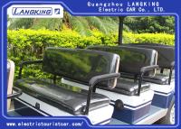 China 11 Seaters Village Electric Shuttle Car 72V/5KW With Big Light On Tops Y113B for sale
