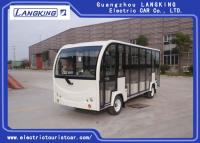 China 23 Seats  Spacious Electric Shuttle Bus For Tourist Attractions Max . Speed 28m/h for sale