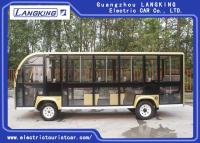 China 18 Seater  Electric Sightseeing Bus For Campus / Villages / Airports / Terminal 72V 6.3KW DC Motor for sale