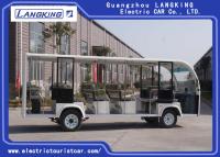China 18 People Electric Shuttle Car With Effective Shock Absorb Without Door for sale