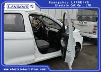 China High Speed EV Electric Shuttle Car With Battery 5 Seats Closed Door Mileage Range 135KM for sale