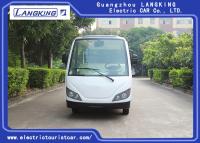 China Small Electric Shuttle Car , 14 People Electric Sightseeing Bus Max.Speed 28 km/h for sale