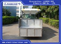 China Cool 11 Seats Cargo Electric Sightseeing Vehicle With Small Toplight 72V 7.5KW for sale