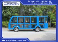 China Low Speed Electric Sightseeing Car 14 Passengers Personal Transport for sale