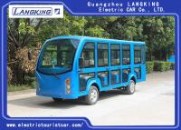 China Low Speed Electric Sightseeing Car 14 Passengers Personal Transport for sale