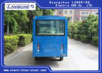 China Low Speed Electric Sightseeing Car 14 Passengers Personal Transport for sale