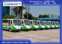 China 11 Persons Village Electric Shuttle Car 72V / 5KW AC Motor Range For 100km for sale