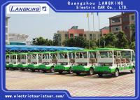 China 11 Persons Village Electric Shuttle Car 72V / 5KW AC Motor Range For 100km for sale
