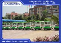 China 11 Persons Village Electric Shuttle Car 72V / 5KW AC Motor Range For 100km for sale
