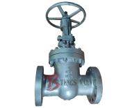 China Api600 WCB Gate Valve 600LB Rising Stem B.B. Double Flanged RF 6Inch For Oil and Gas Industry for sale