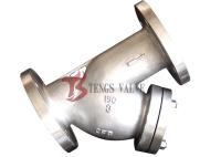 China Cast SS Y Type Strainer Industrial , API Pipeline Y Strainers RF / BW for sale
