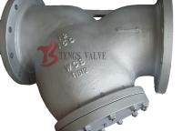 China Compact Industrial Y Strainers Lightweight Class 150LB For Filter Liquid / Gas for sale