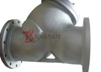 China Compact Industrial Y Strainers Lightweight Class 150LB For Filter Liquid / Gas for sale
