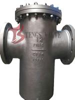 China Cast Stainless Steel Basket Strainer A351 CF8M Bolted Cover Flanged To Din PN16 for sale