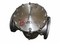China Cast Steel Simplex Basket Strainer ANSI 150LB Quick Opening Bolted Cover for sale