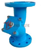 China Flanged Y Type Strainer , Cast Iron Y Strainer With SS304 Screen Lining Mesh for sale
