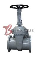 China Flexible Wedge Cast Steel Gate Valve , Industrial Gate Valve Flanged /  BW End for sale
