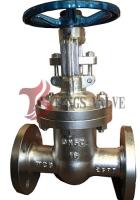 China Manual Operated Pn16 Bolted Bonnet Gate Valve Backseat Design RF / BW for sale