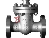 China A351 CF8 / CF8M Cast Steel Gate Valve , Double Flanged Gate Valve With Handwheel for sale