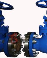 China Industrial OS&Y Globe Valve Rising Stem Hardfaced 300LB Flanged / BW for sale