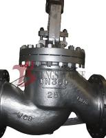 China Rising Stem Industrial Globe Valve , Gear Operated Globe Valve Manual for sale