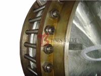 China A216 WCB Wafer Gear Operated Butterfly Valve Class 150LB With Counter Flanges for sale