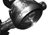 China BW Weld End Metal Seal Butterfly Valve BFV Bi - Directional Bubble Tight Shut Off for sale