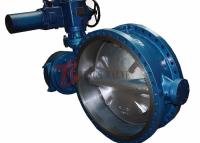 China Three Eccentric Metal Seated Butterfly Valve Flange Type For Electric Power for sale